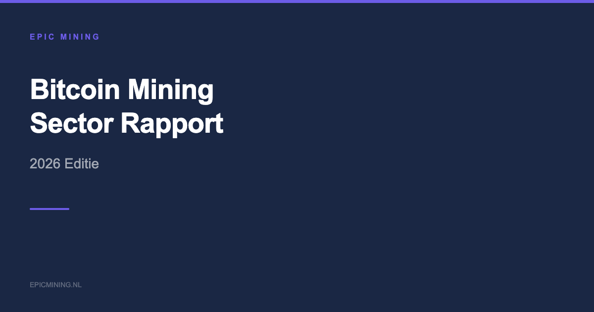 Bitcoin Mining Industry Report 2026 - Epic Mining